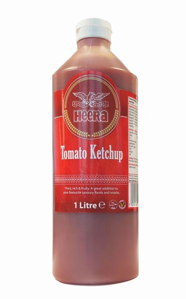 Heera Tomato Ketchup 1L - Rich, Tangy, Sweet, Vegan & Gluten-Free ...