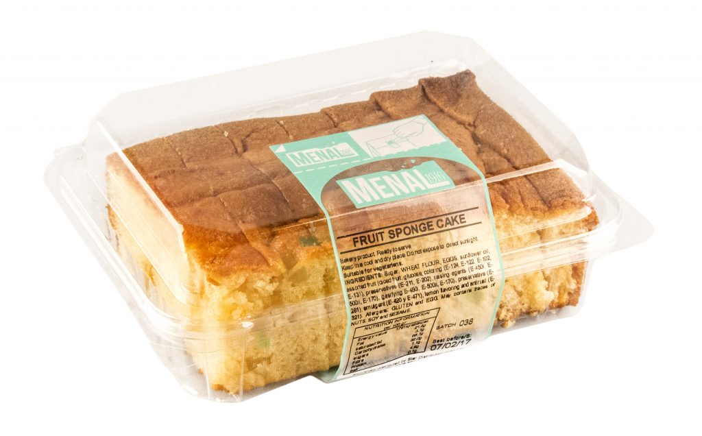 MENAL Fruit Sponge Cake 350g – Food Bazaar