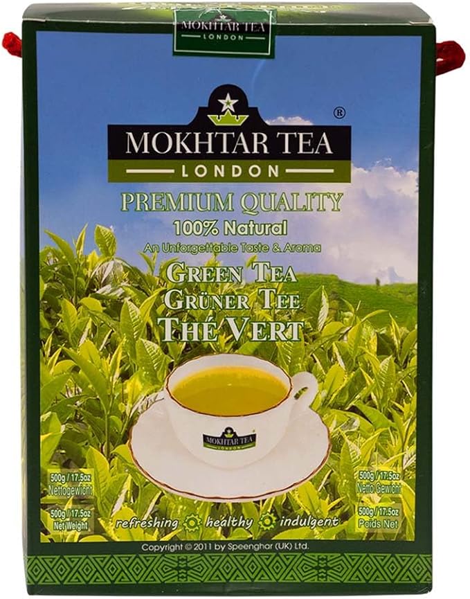Mokhtar Green Tea 500g – Food Bazaar