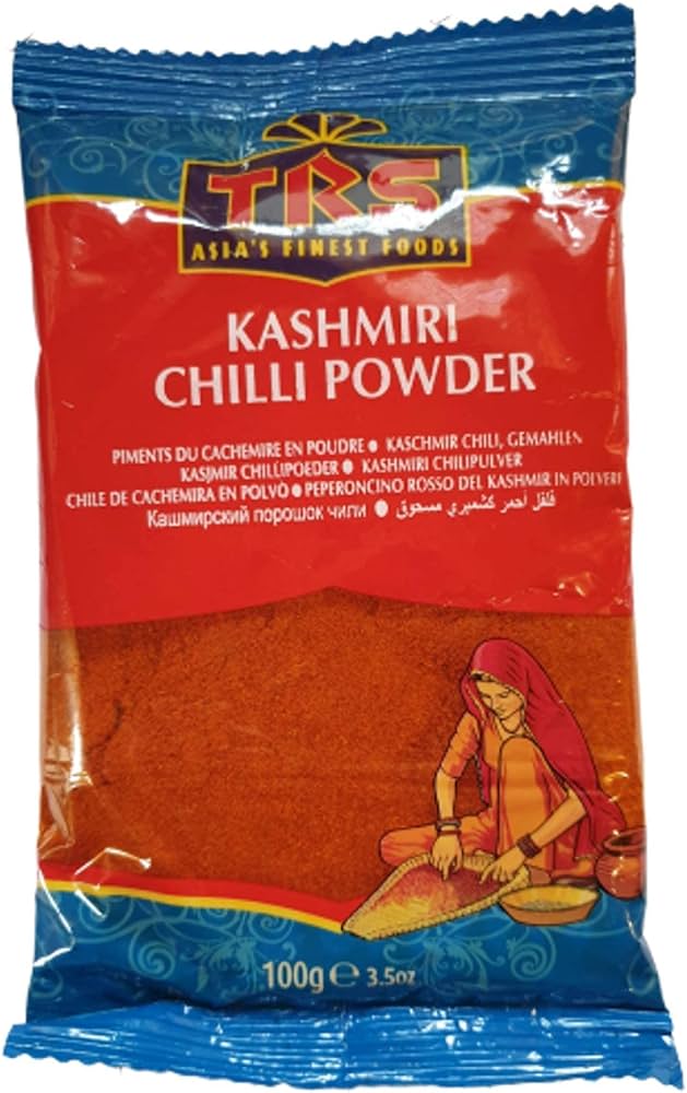 TRS Kashmiri Chilli Powder 100g | Mild Red Chilli Powder for Rich ...