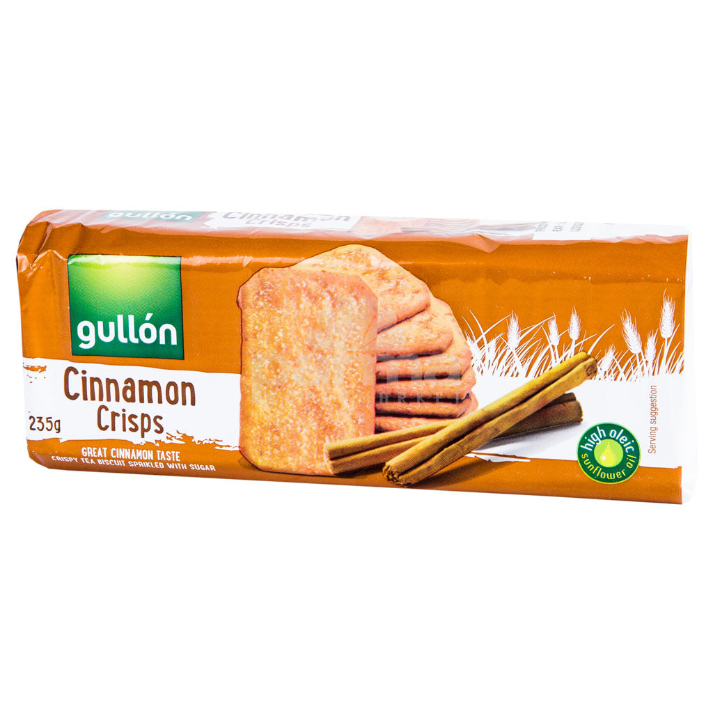 Gullon Cinnamon Crisps - Buy Sweet Cinnamon Biscuits Online UK – Food ...