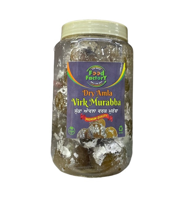 Food Factory Dry Amla Virk Murabba 800g – Food Bazaar
