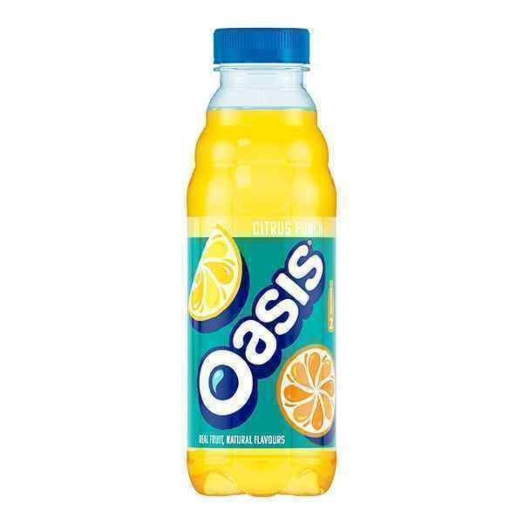 Oasis Citrus Punch Real Fruit Drink 500ml | Refreshing Still Juice ...