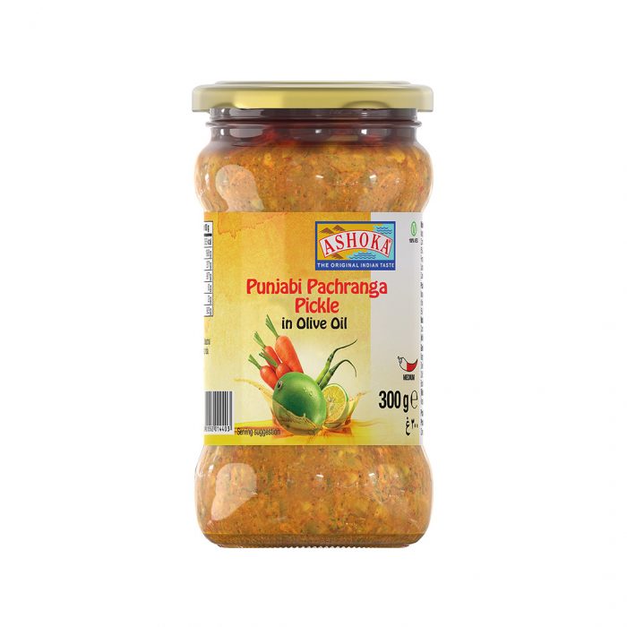Ashoka Punjabi Pachranga Pickle 300g – Traditional 5 Mix Indian Pickle ...