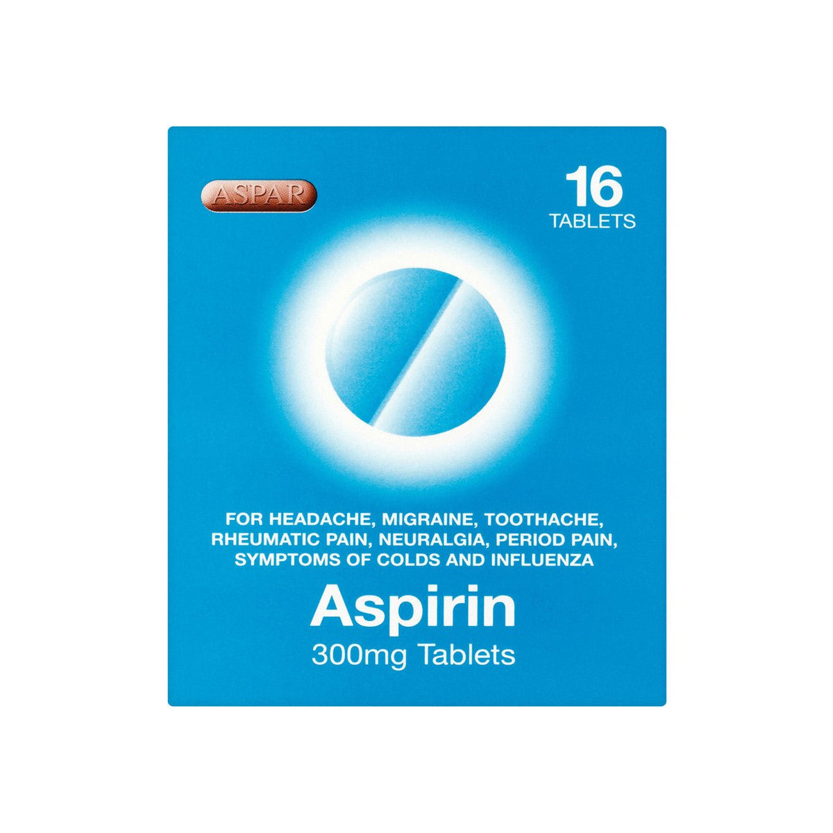 Aspar Aspirin 16 Tablets – Pain & Fever Relief – Food Bazaar
