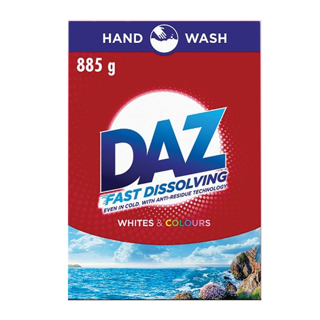 Daz Washing Powder Fast Dissolving 885g – Food Bazaar