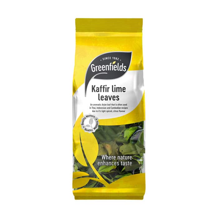 Greenfield Kaffir Lime Leaves 15g - Buy Dried Herbs Online UK | Asian ...