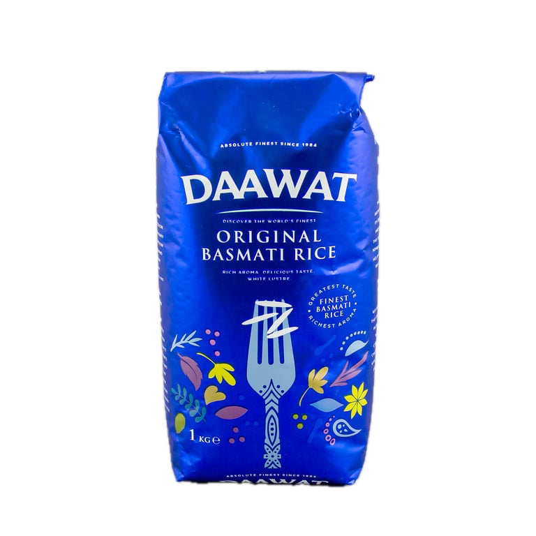Daawat Original Basmati Rice – Aromatic Long-Grain Basmati – Food Bazaar